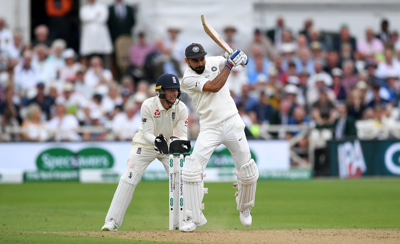 Virat Kohli muscles one away | ESPNcricinfo.com