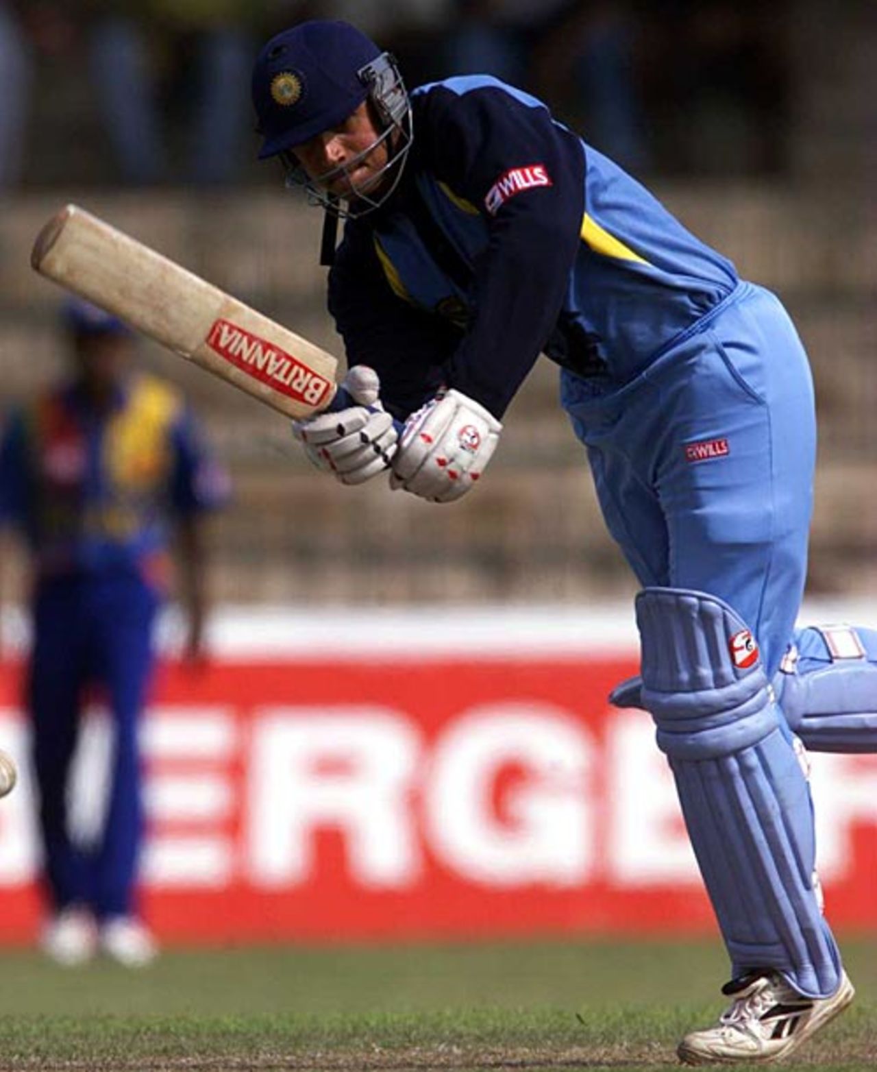 Rahul Dravid pushes one through the leg side | ESPNcricinfo.com