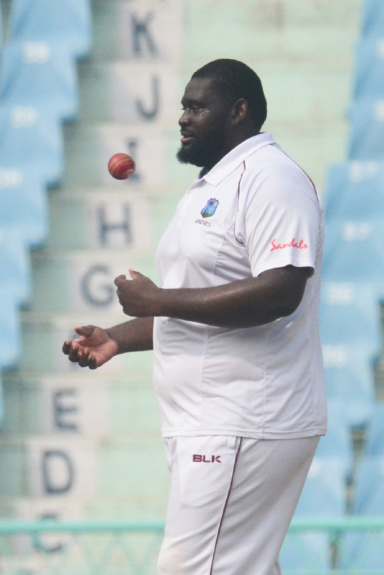 Rahkeem Cornwall celebrates a wicket | ESPNcricinfo.com