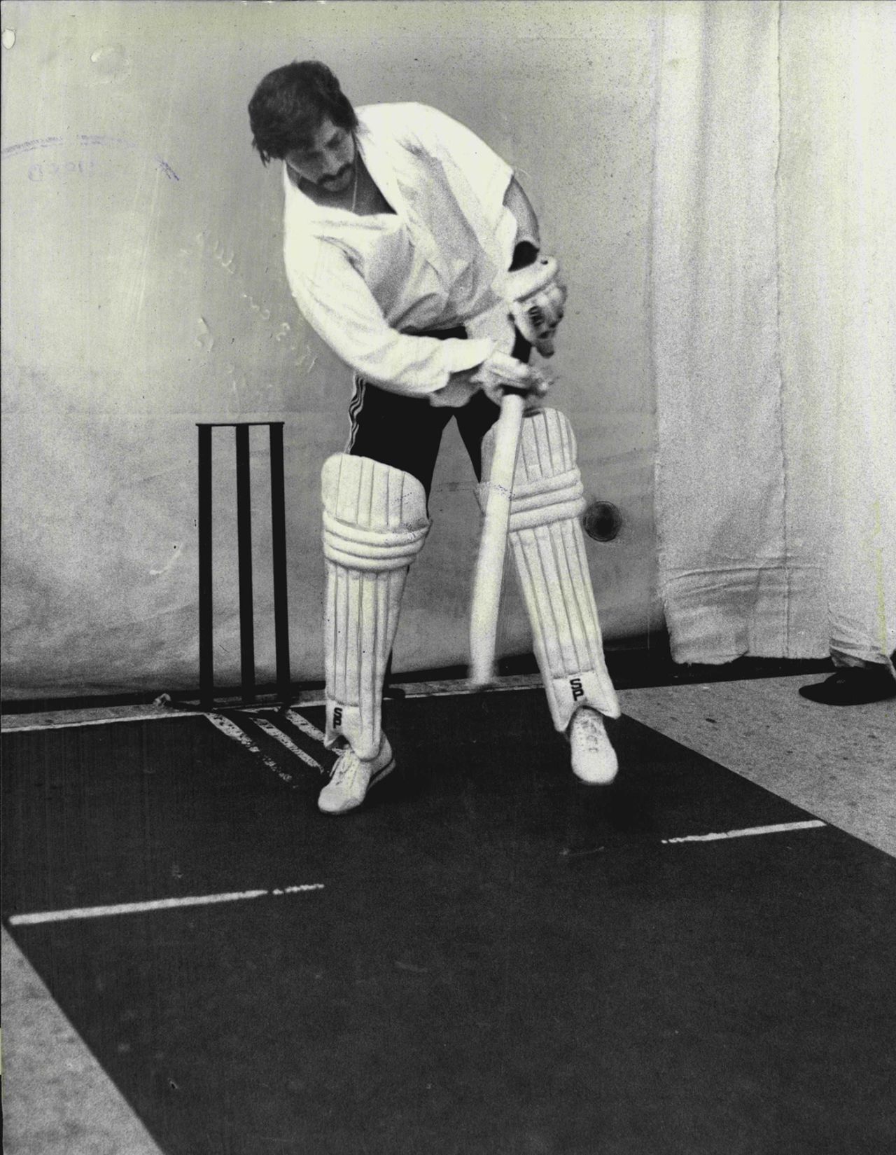 Kim Hughes is bowled by Bishan Bedi | ESPNcricinfo.com