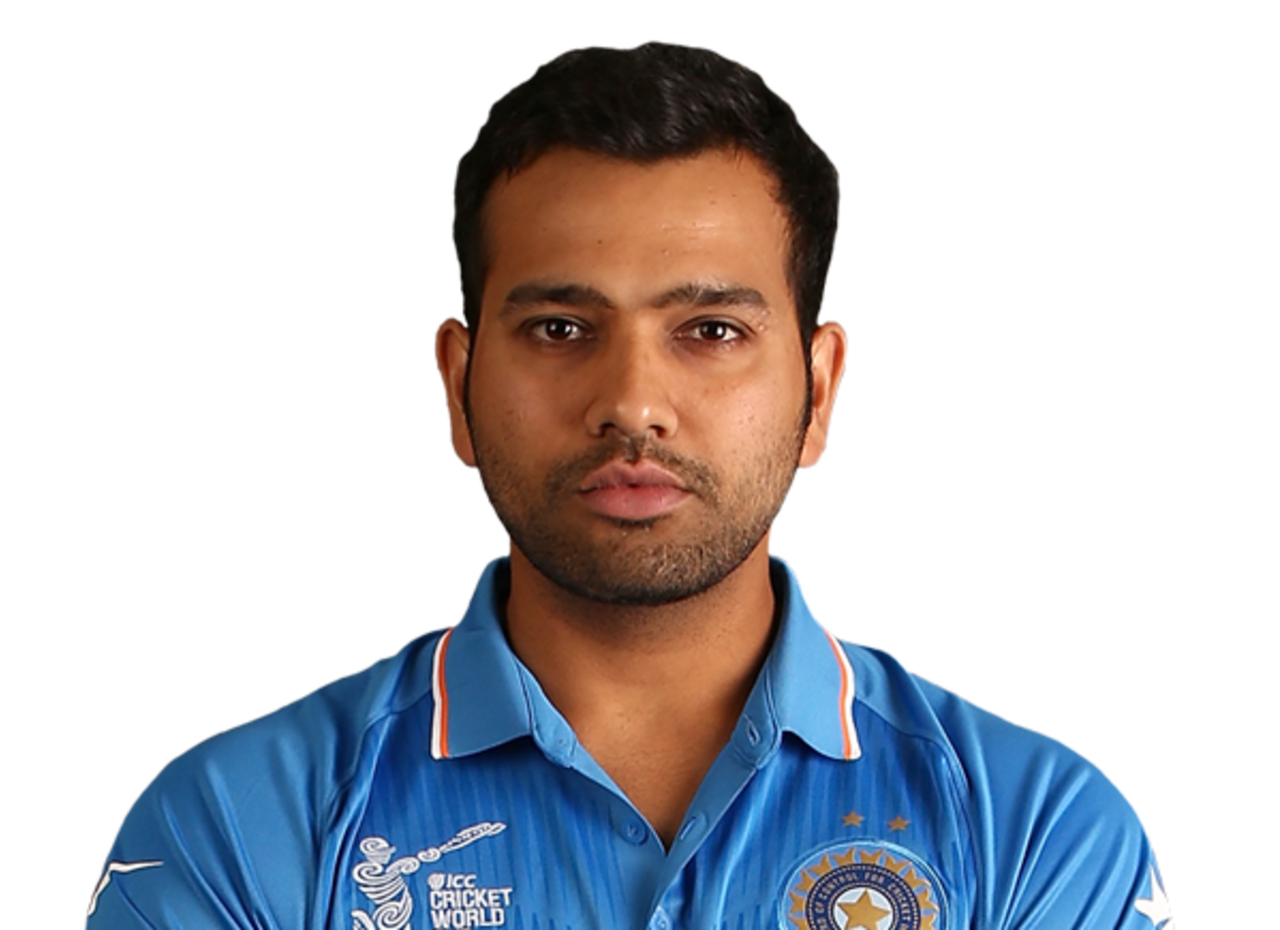 Rohit Sharma, player page headshot cutout, 2021 | ESPNcricinfo.com