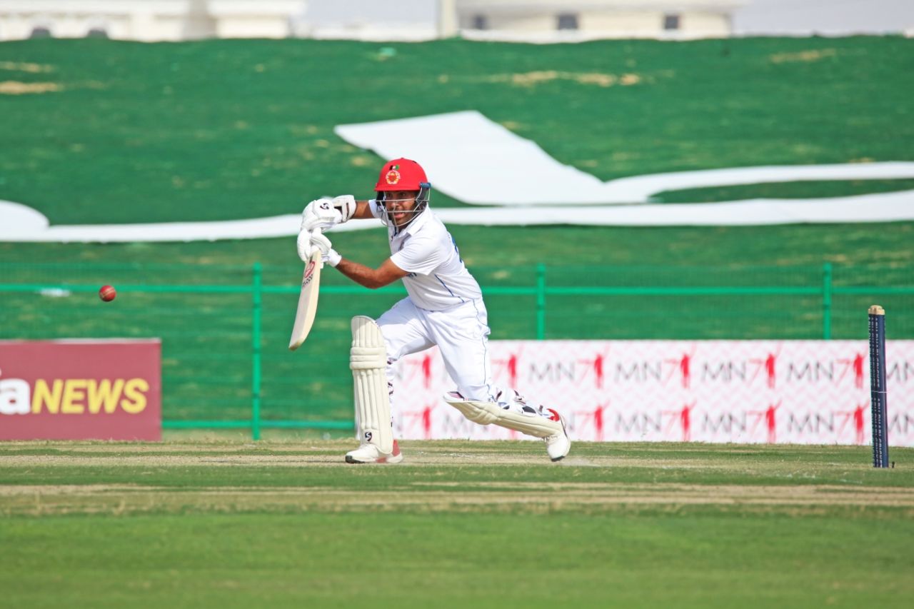 Hashmatullah Shahidi is pumped up after recording Afghanistan's first ...