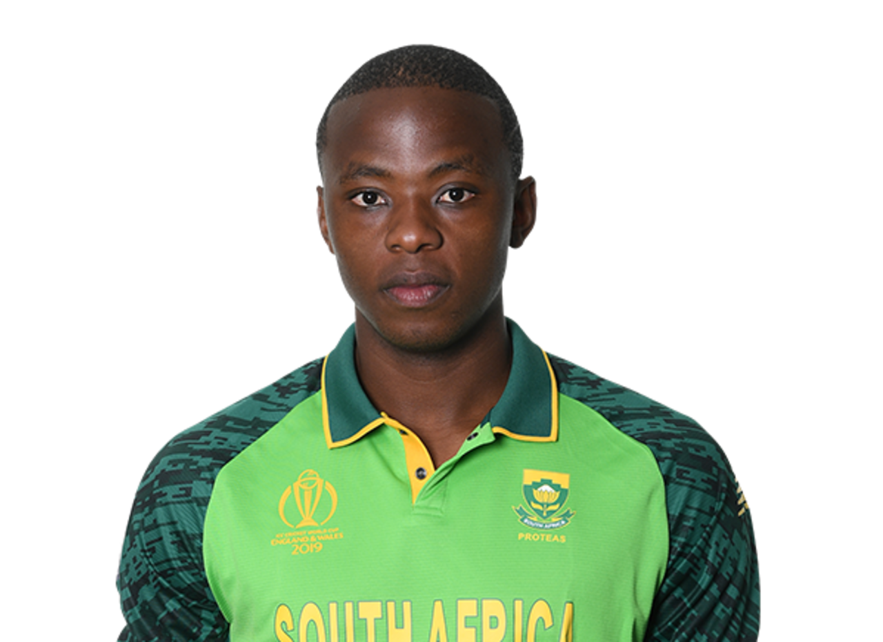 Kagiso Rabada player page headshot cutout, 2021 | ESPNcricinfo.com