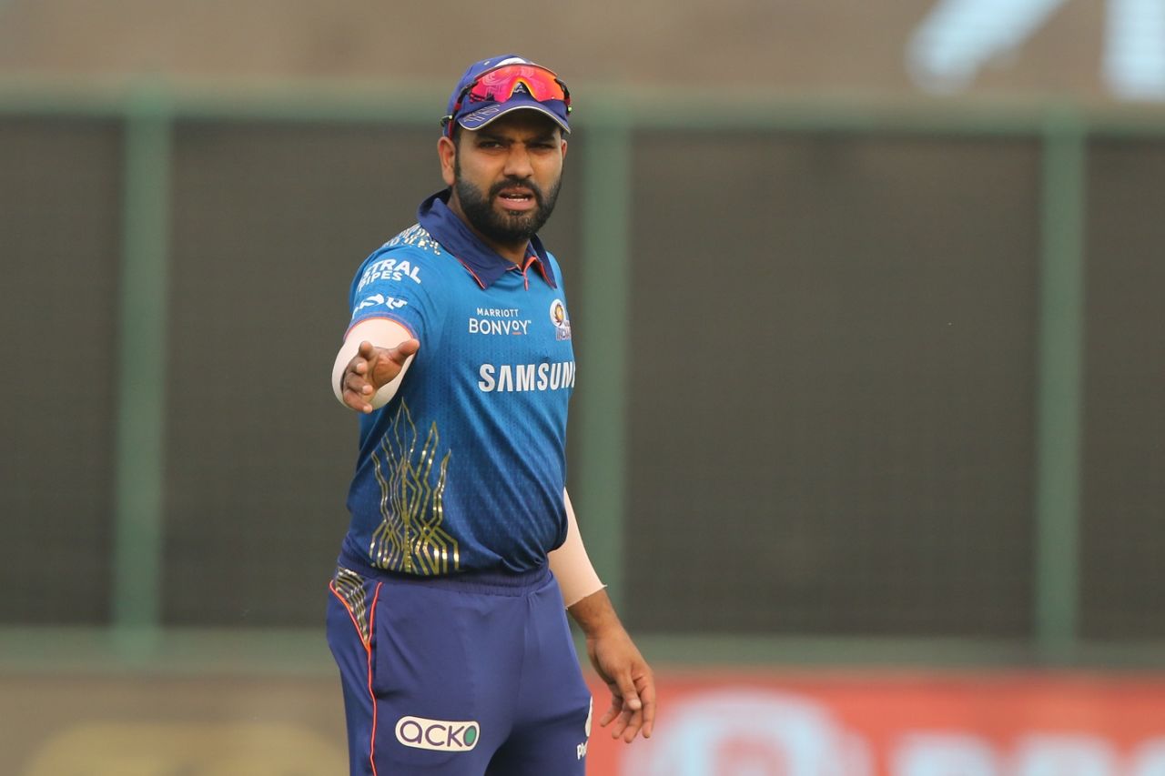 Rohit Sharma sets his field | ESPNcricinfo.com