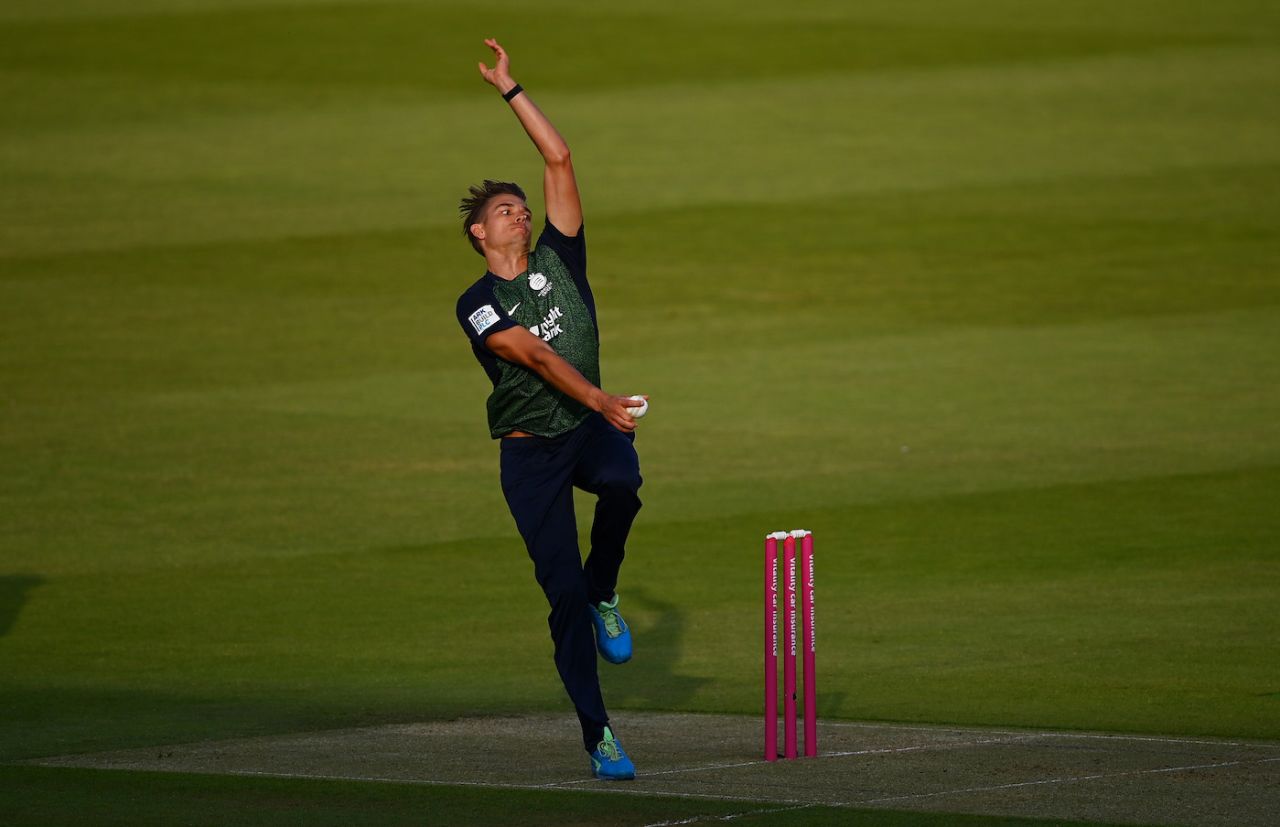 Chris Green at the bowling crease | ESPNcricinfo.com