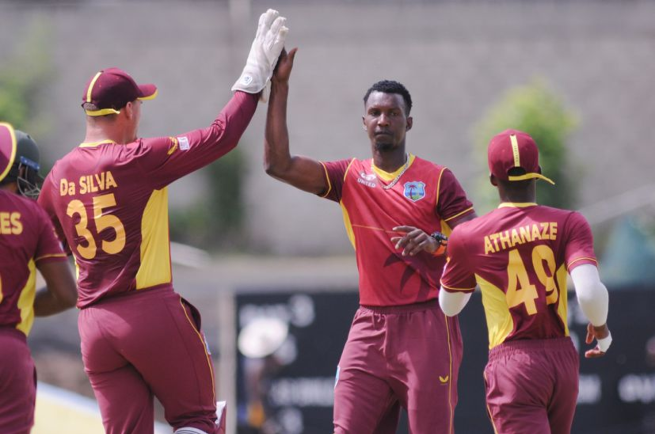 Virat Kohli toe-ended a lofted hit to give Sherman Lewis his second ...