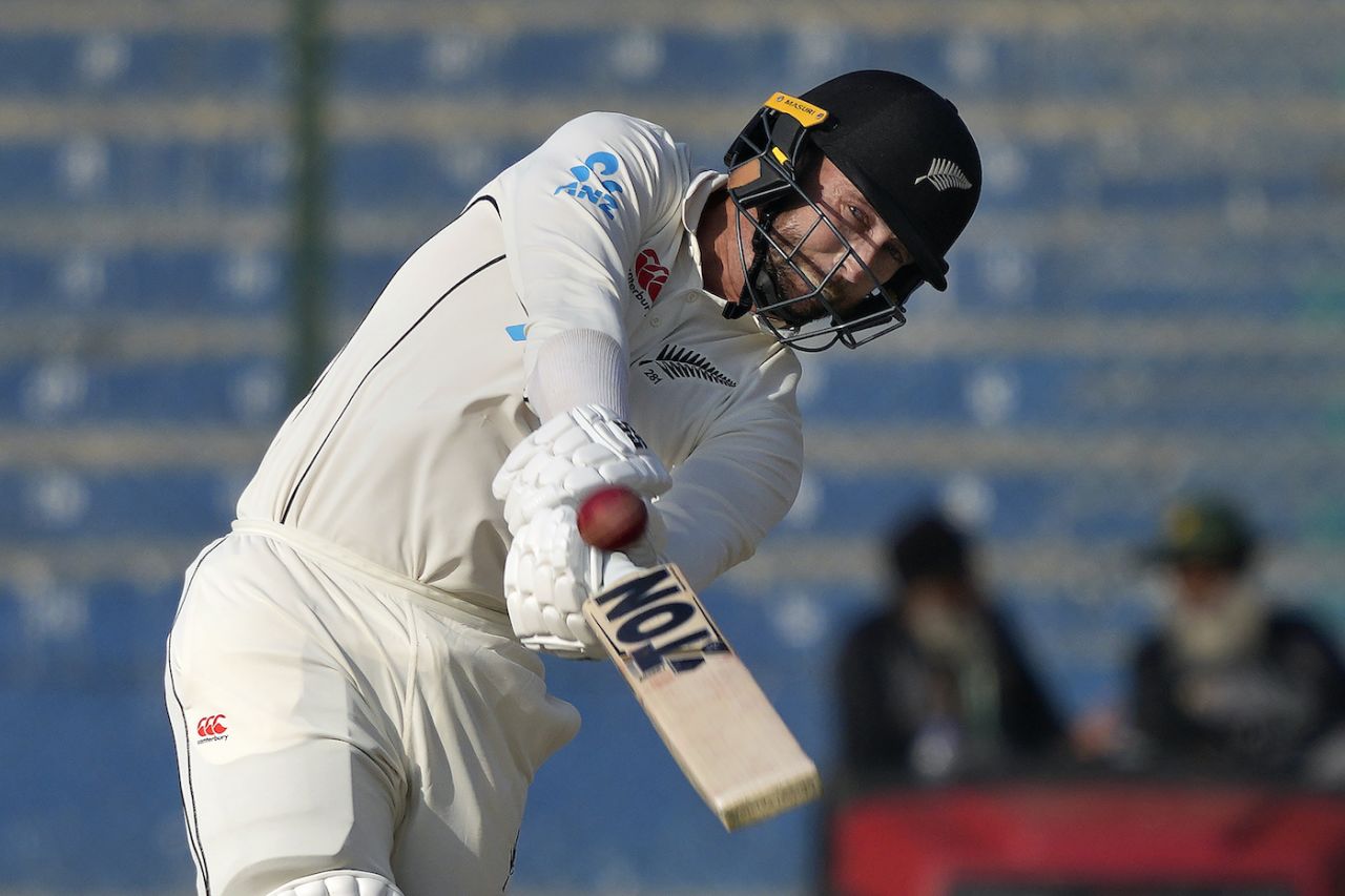 Devon Conway brought up his fifty in the final session | ESPNcricinfo.com