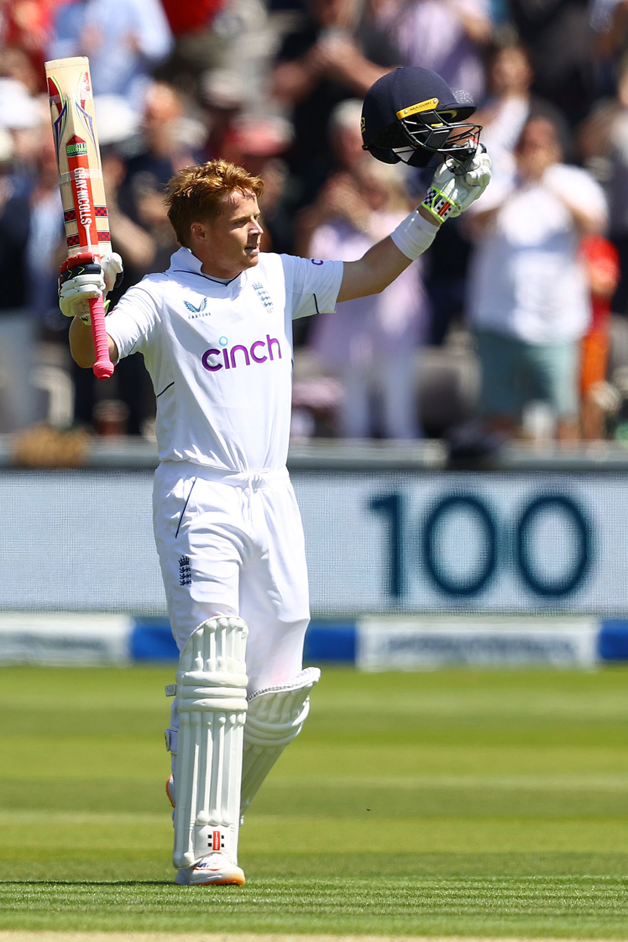Ollie Pope celebrates his first Lord's hundred | ESPNcricinfo.com
