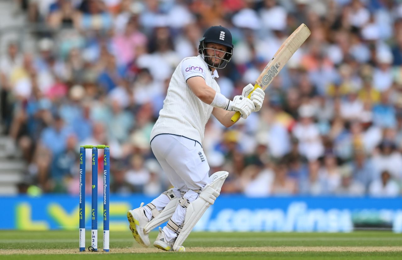 Ben Duckett fell to Mitchell Starc after a reviewed caught-behind ...