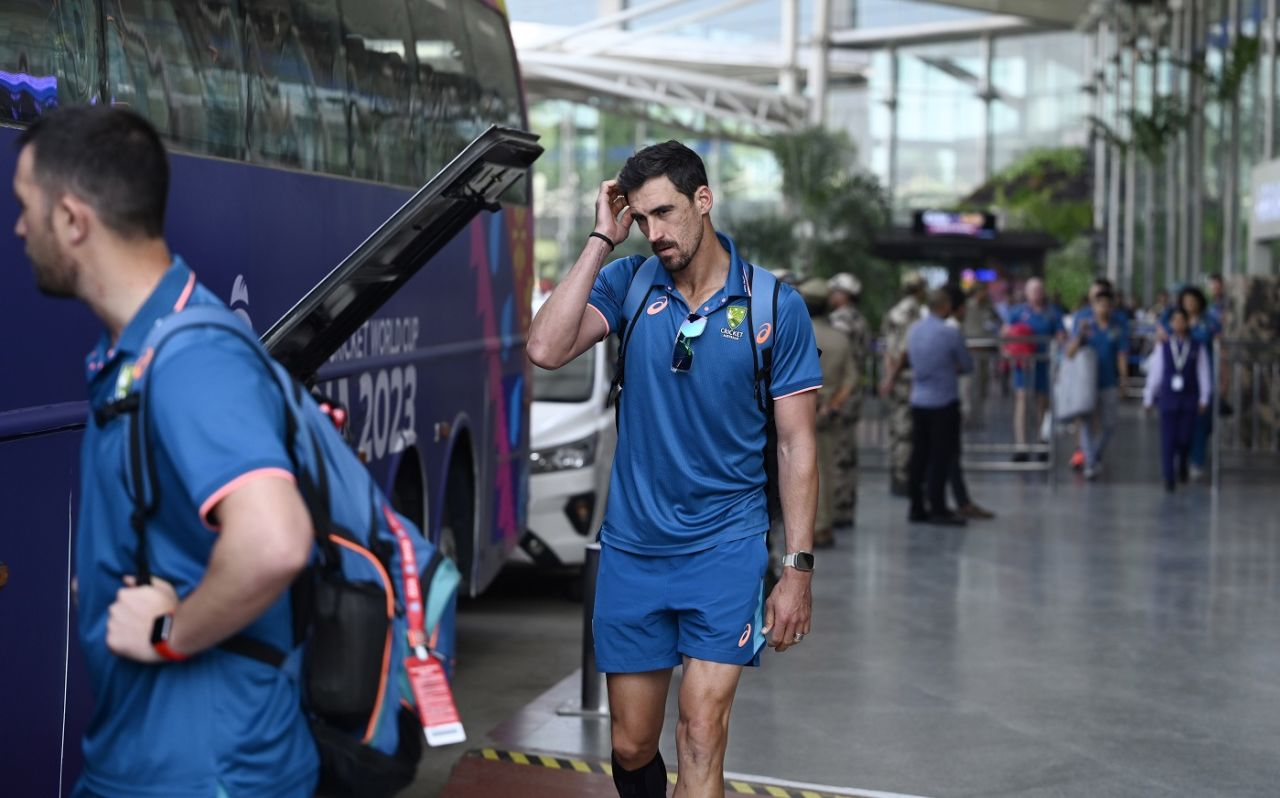 Marcus Stoinis missed the opening encounter due to a hamstring niggle ...