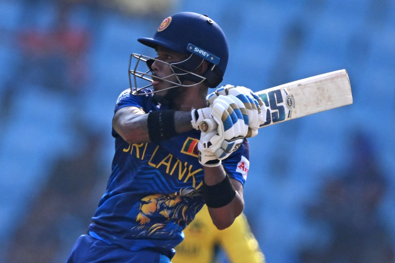 Pathum Nissanka followed Kusal Perera to the half-century mark ...