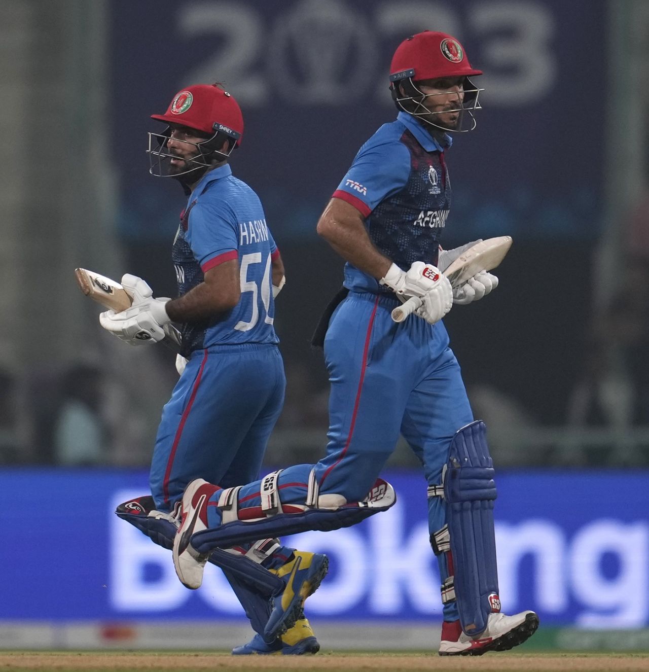 Rahmat Shah scored his third fifty-plus score in the World Cup ...