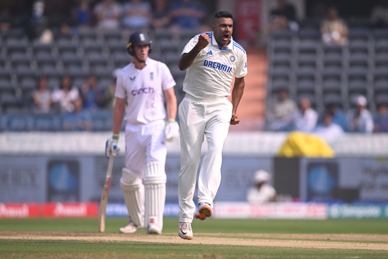 R Ashwin took the first wicket of the series | ESPNcricinfo.com