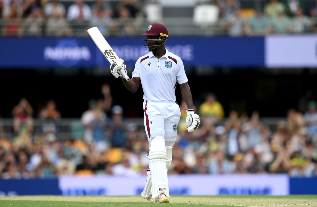 Kevin Sinclair celebrated 50 on Test debut | ESPNcricinfo.com