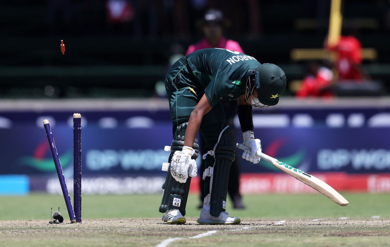 Tom Straker sent back Azan Awais, the half-century maker | ESPNcricinfo.com