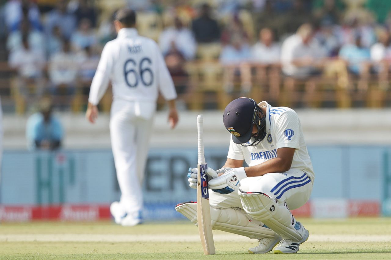 Rohit Sharma was dropped at slip when he tried to hit over the leg side ...