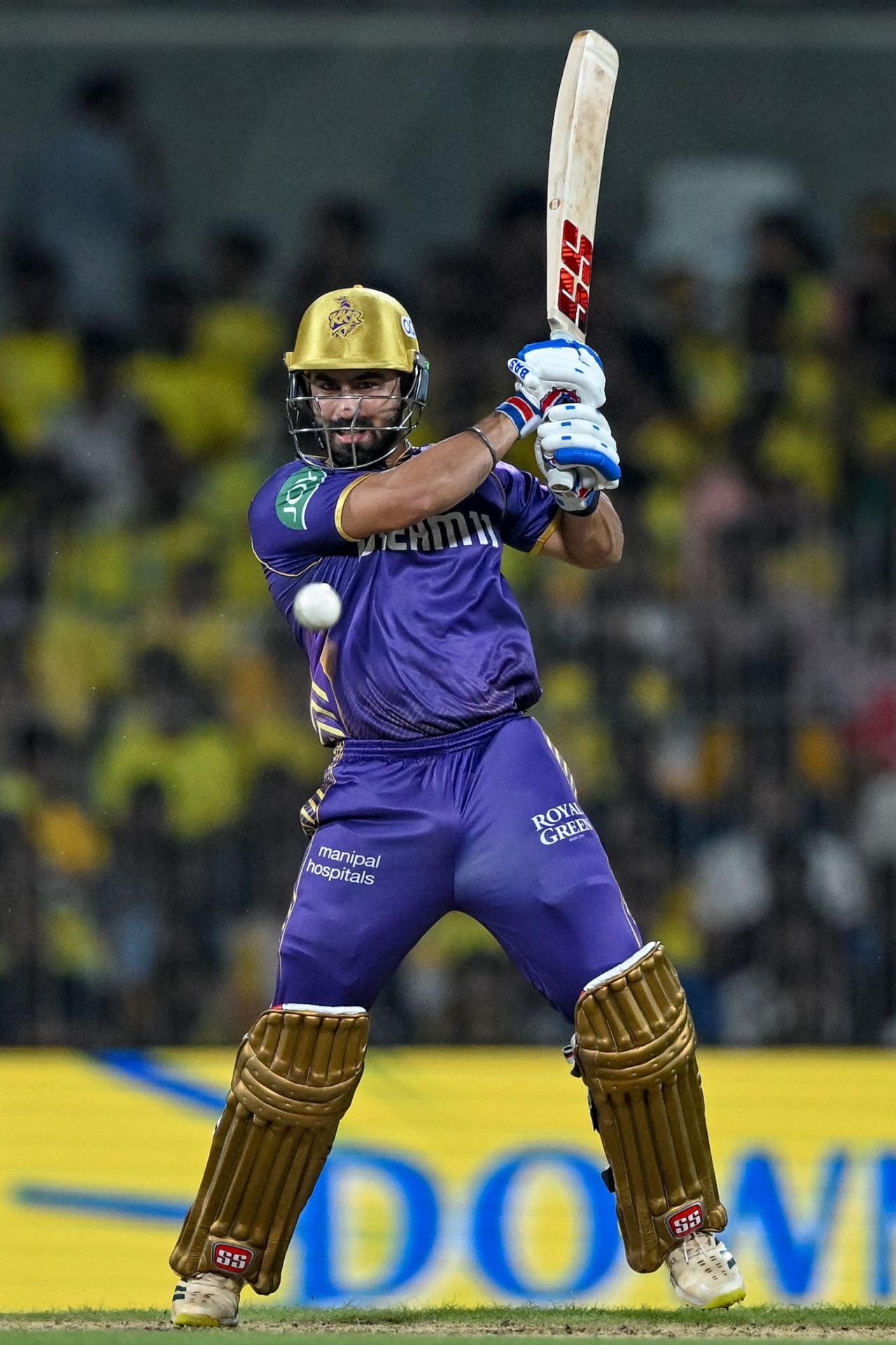 Ramandeep Singh swung his bat around but only got a 12-ball 13 ...