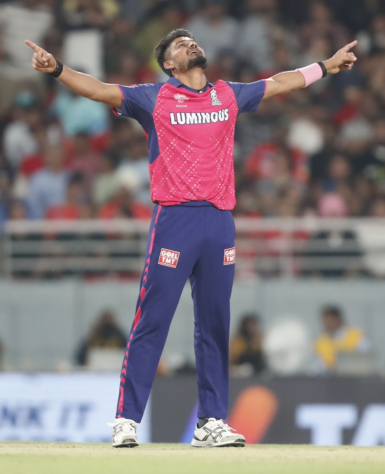 Kuldeep Sen removed Shashank Singh for Royals' fifth wicket ...