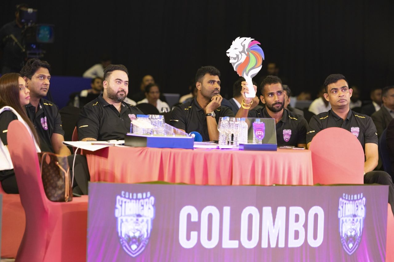 Thisara Perera and Chamika Karunaratne were part of Colombo Strikers ...