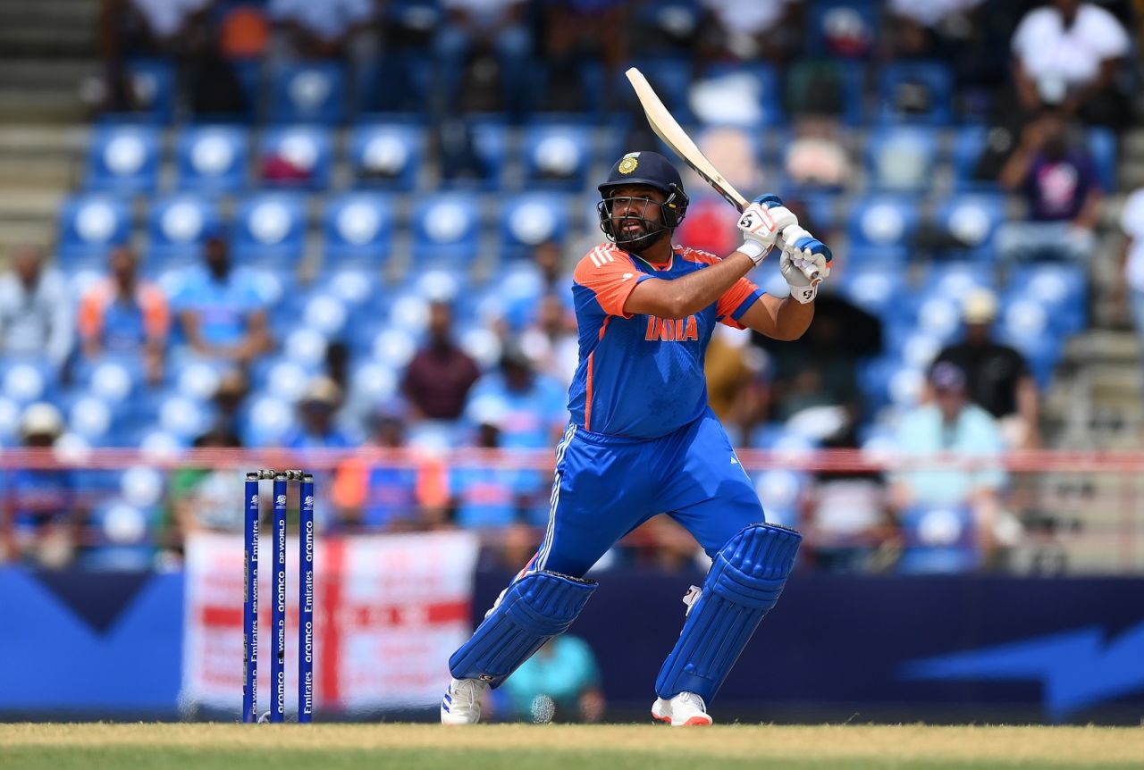 Rohit Sharma hit back-to-back sixes over cover | ESPNcricinfo.com