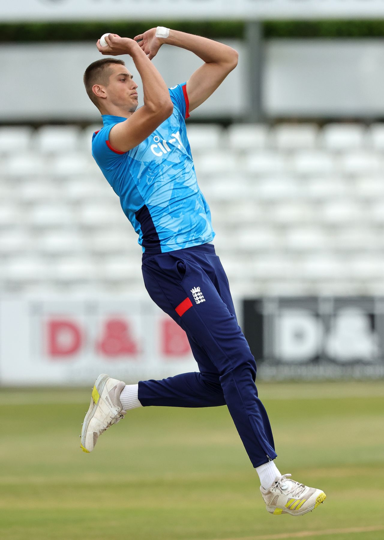 Tazeem Chaudry Ali bowls for England Under-19s | ESPNcricinfo.com