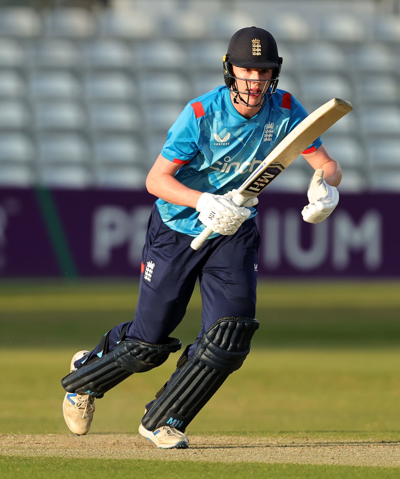 Rocky Flintoff bats on his England Under-19 debut | ESPNcricinfo.com