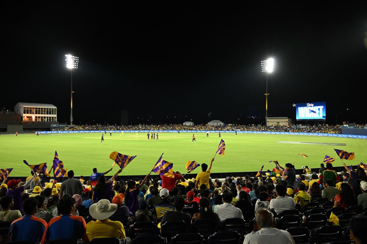 It was a packed house at the Grand Prairie Stadium in Dallas ...