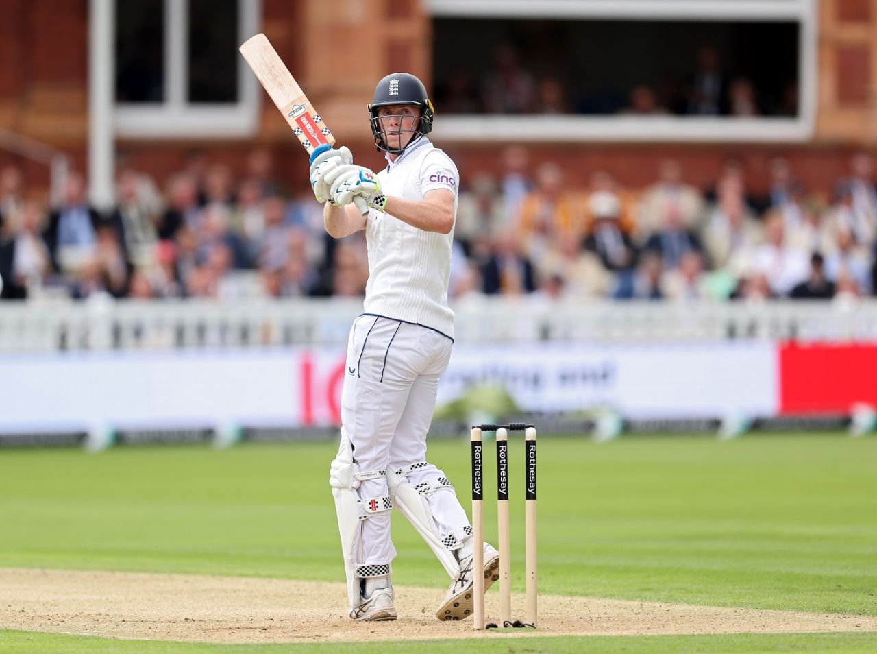 Zak Crawley kept the England scoreboard ticking along nicely ...