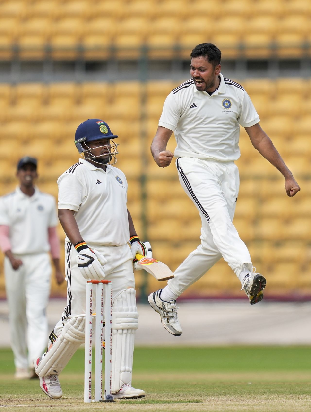 Akash Deep picked two wickets in his nine-over spell | ESPNcricinfo.com