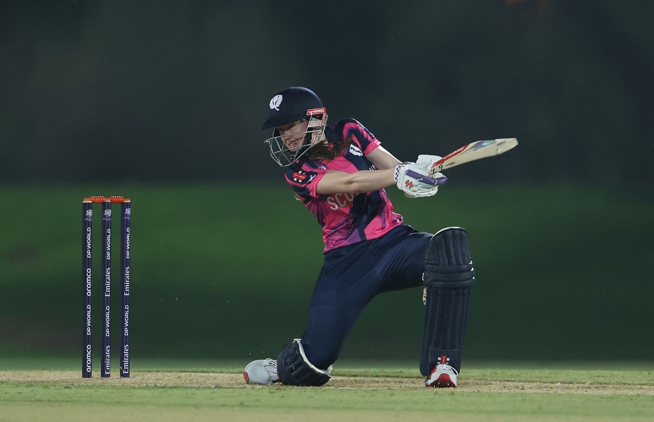 Sarah Bryce scored an unbeaten fifty in the chase | ESPNcricinfo.com