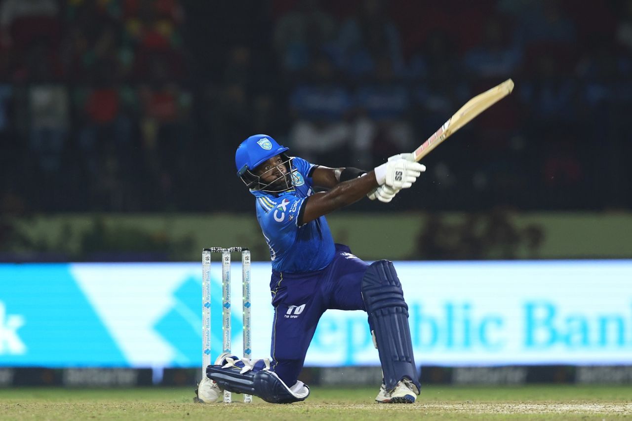 Aaron Jones and Roston Chase guided St Lucia Kings to their first CPL ...
