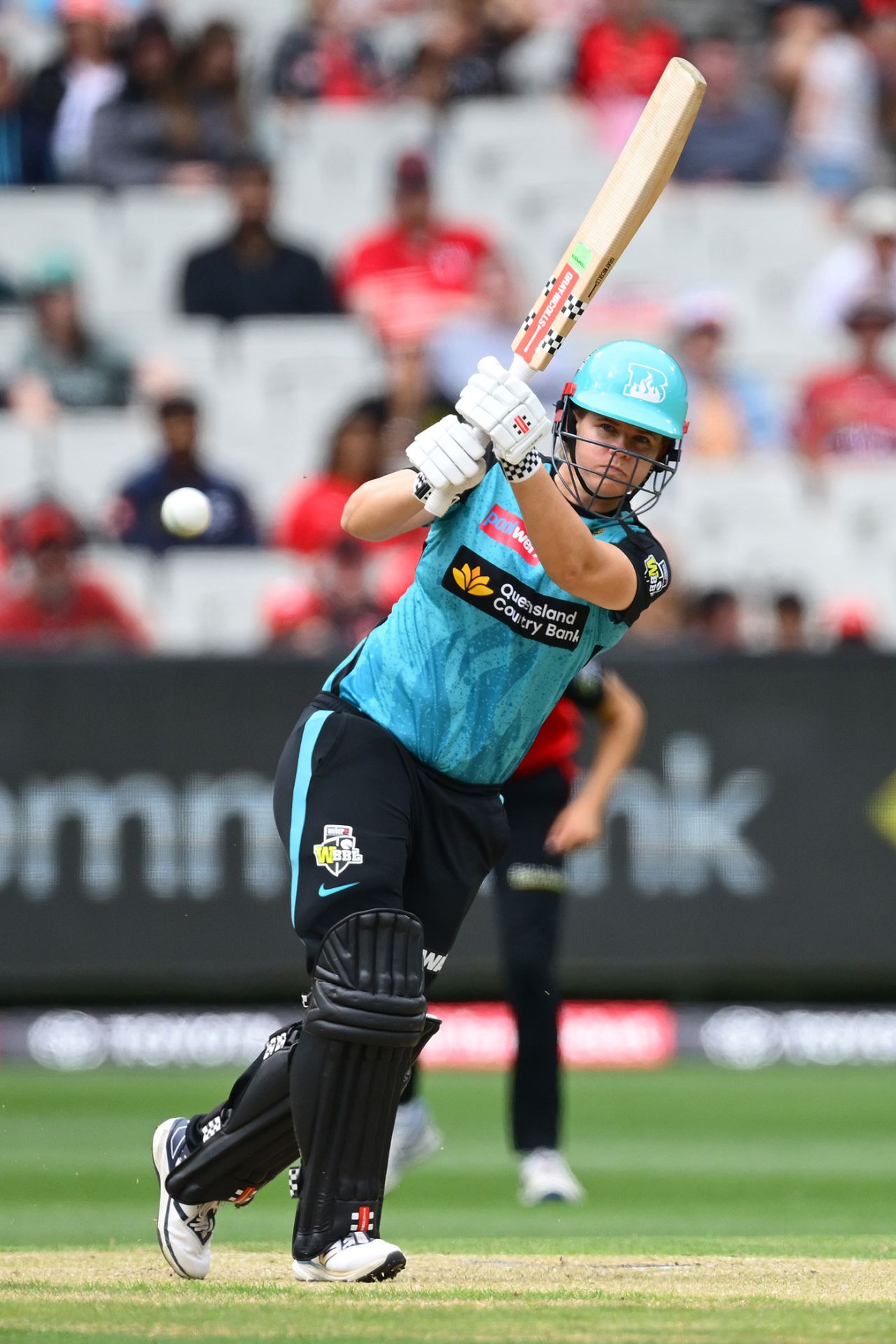 Jess Jonassen did her best to keep Brisbane Heat in the chase ...