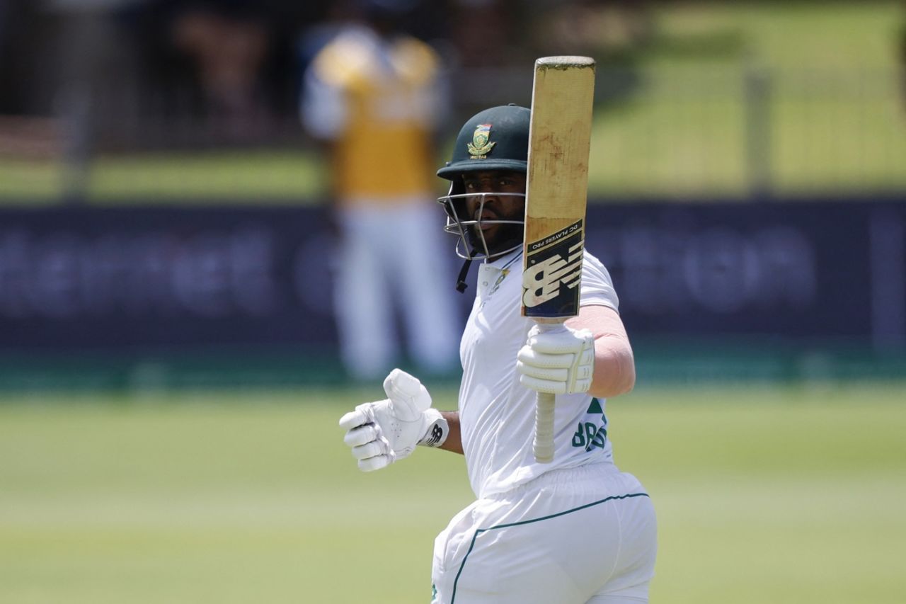 Temba Bavuma notched up his third fifty-plus score in as many innings ...