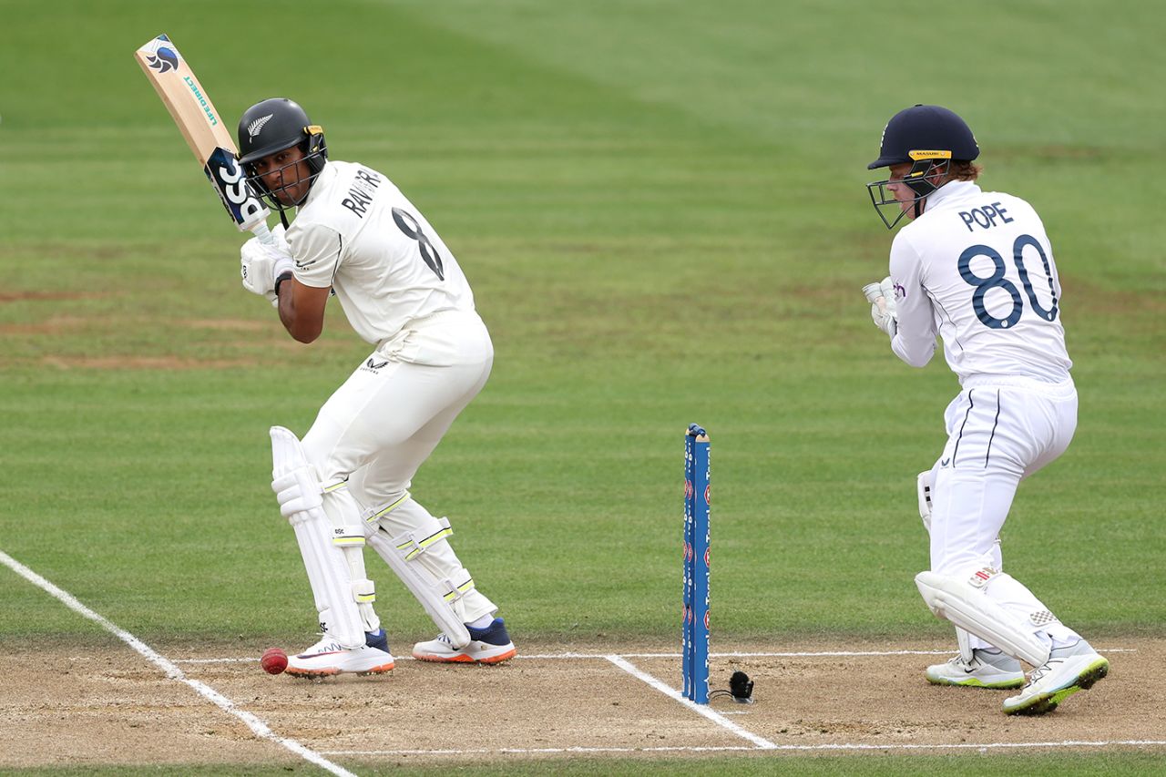 Rachin Ravindra was made to battle for his runs | ESPNcricinfo.com