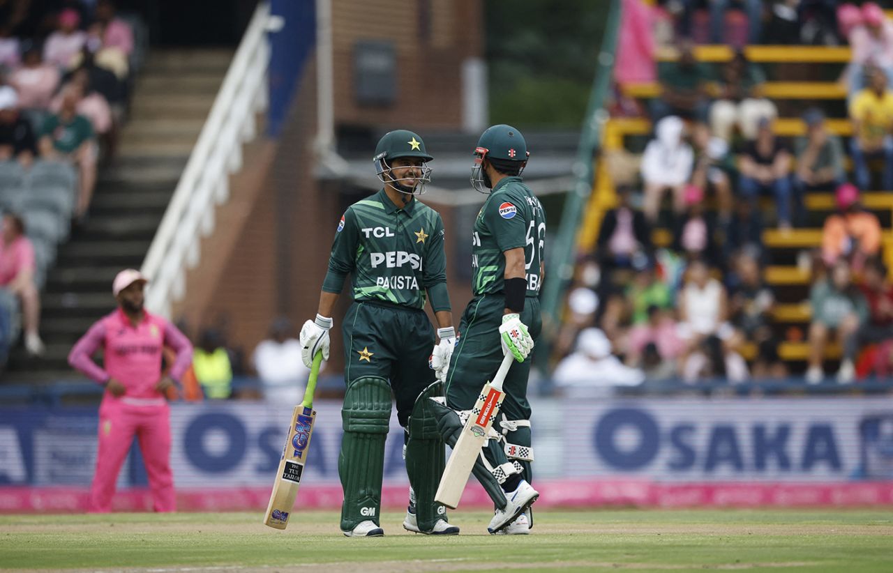 Saim Ayub and Babar Azam put on a fifty stand | ESPNcricinfo.com