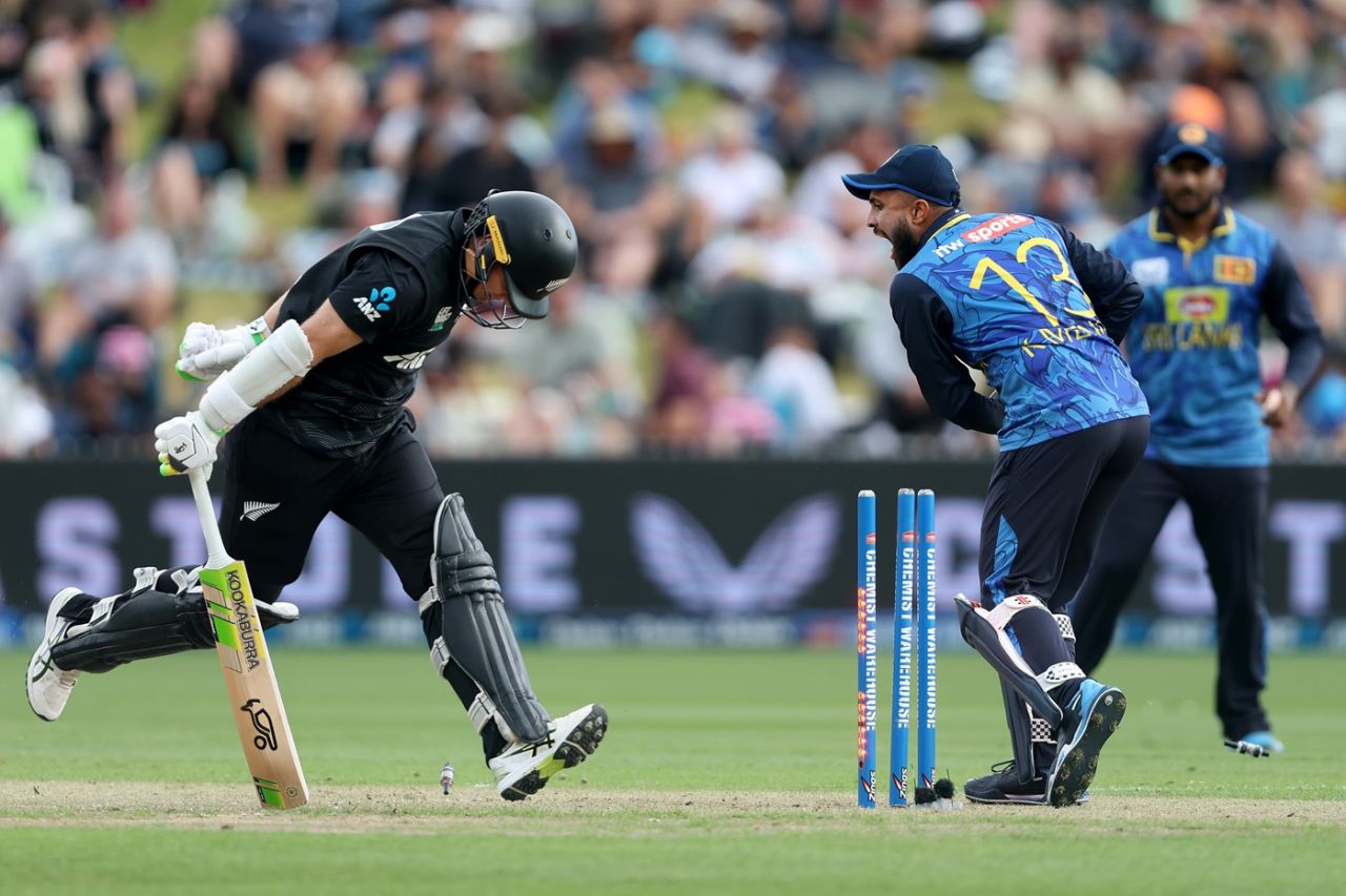 Tom Latham was run out for 1 | ESPNcricinfo.com