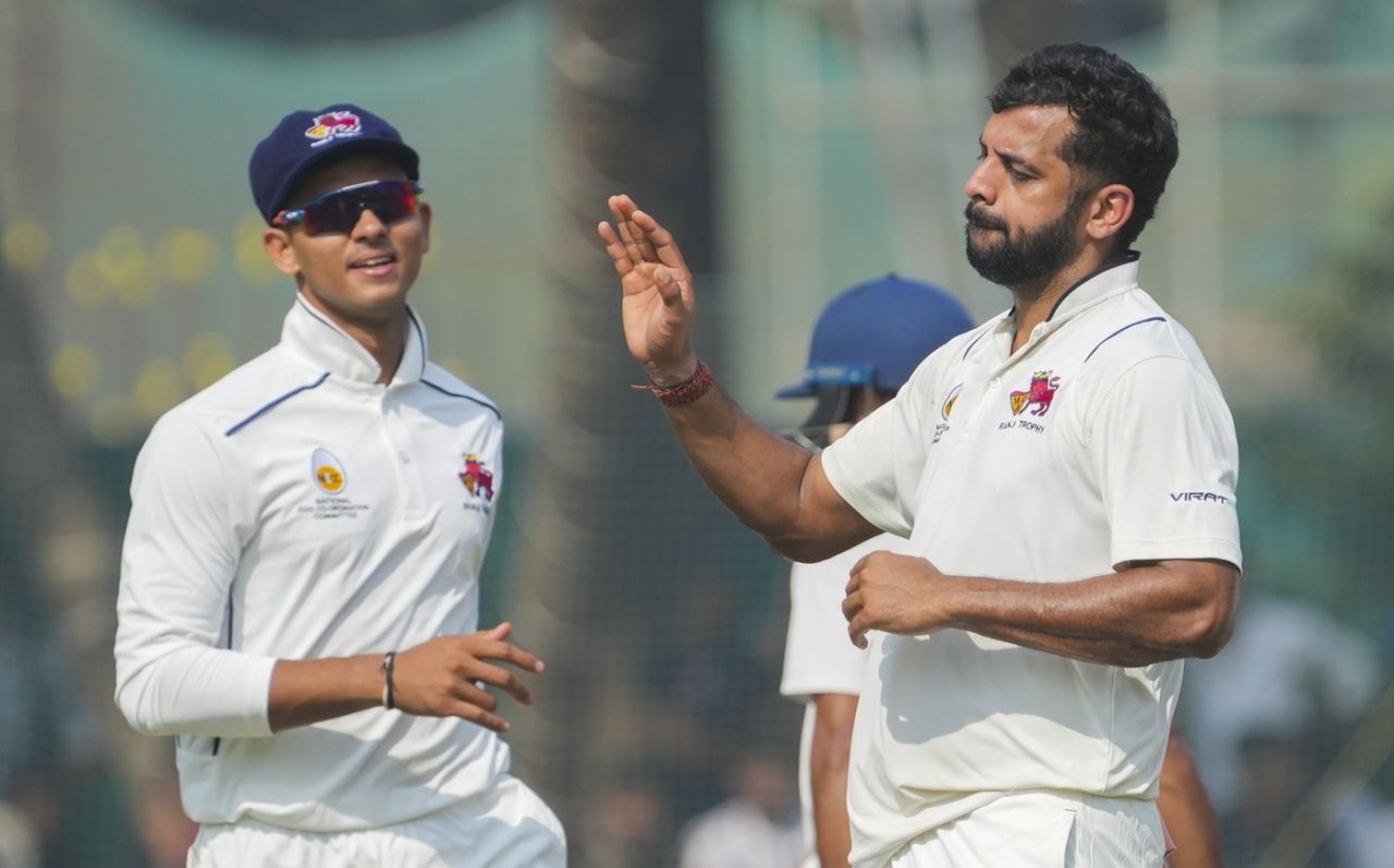 J&K players pose after beating Mumbai in their backyard | ESPNcricinfo.com