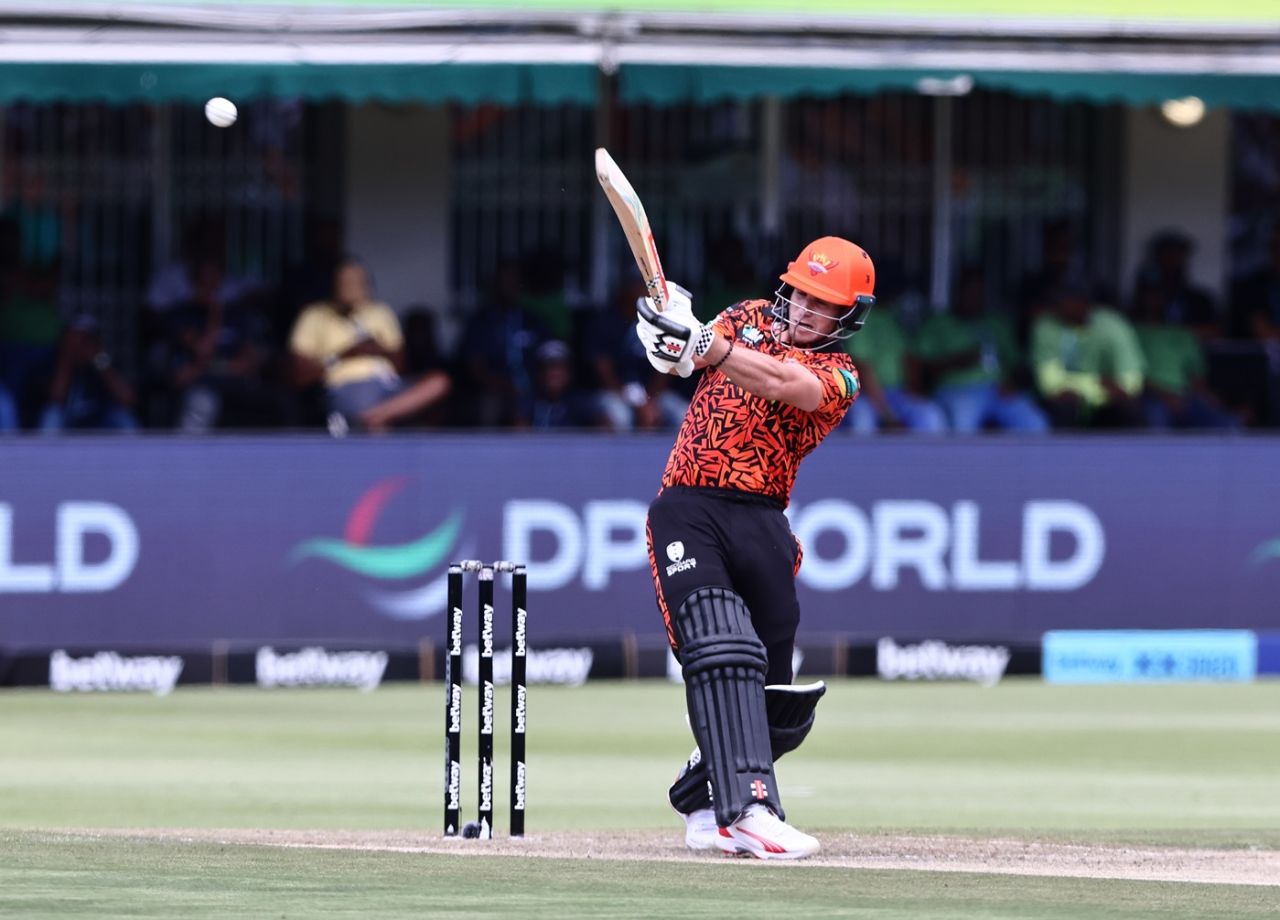 Jordan Hermann took the attacking route almost from the get-go ...