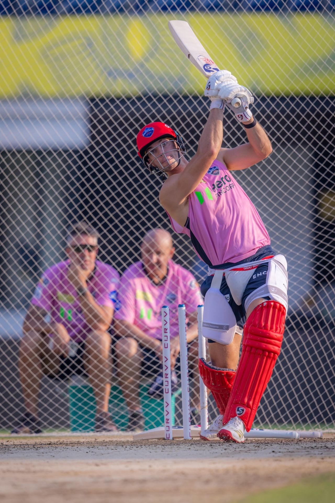 Tristan Stubbs goes for a big hit | ESPNcricinfo.com