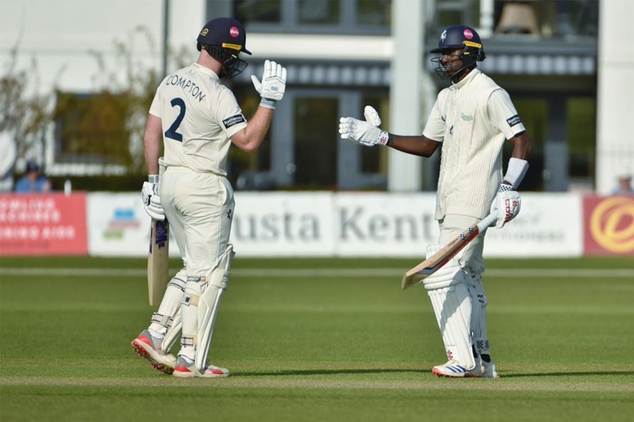 Ben Compton and Tawanda Muyeye put on a matchwinning stand ...
