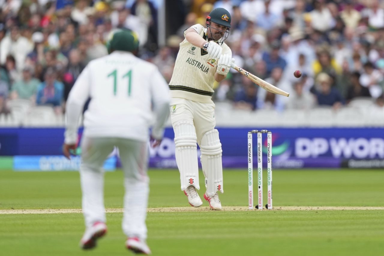 Marco Jansen strangled Travis Head down leg | ESPNcricinfo.com