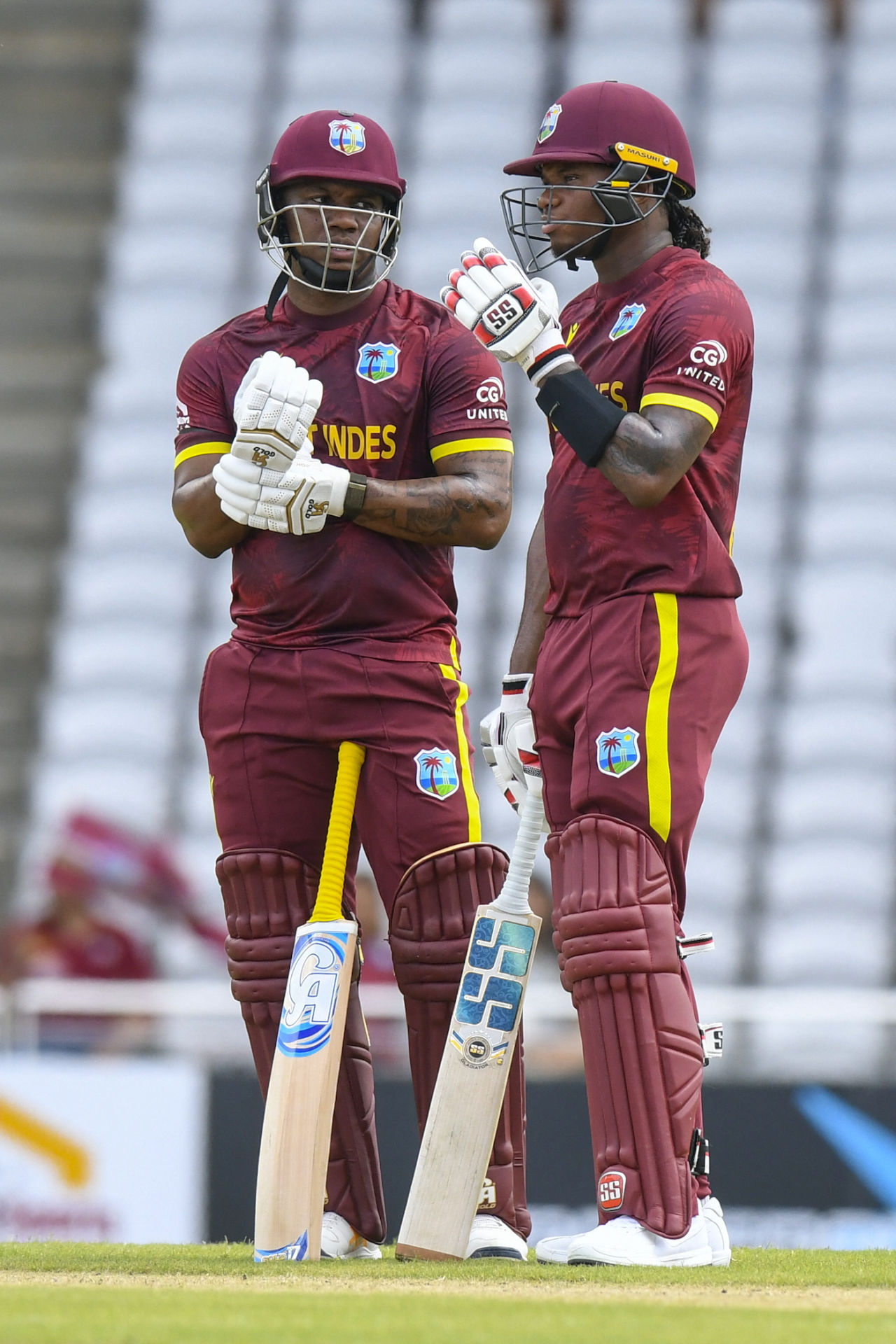 Evin Lewis and Keacy Carty's 77-run stand got West Indies flowing ...