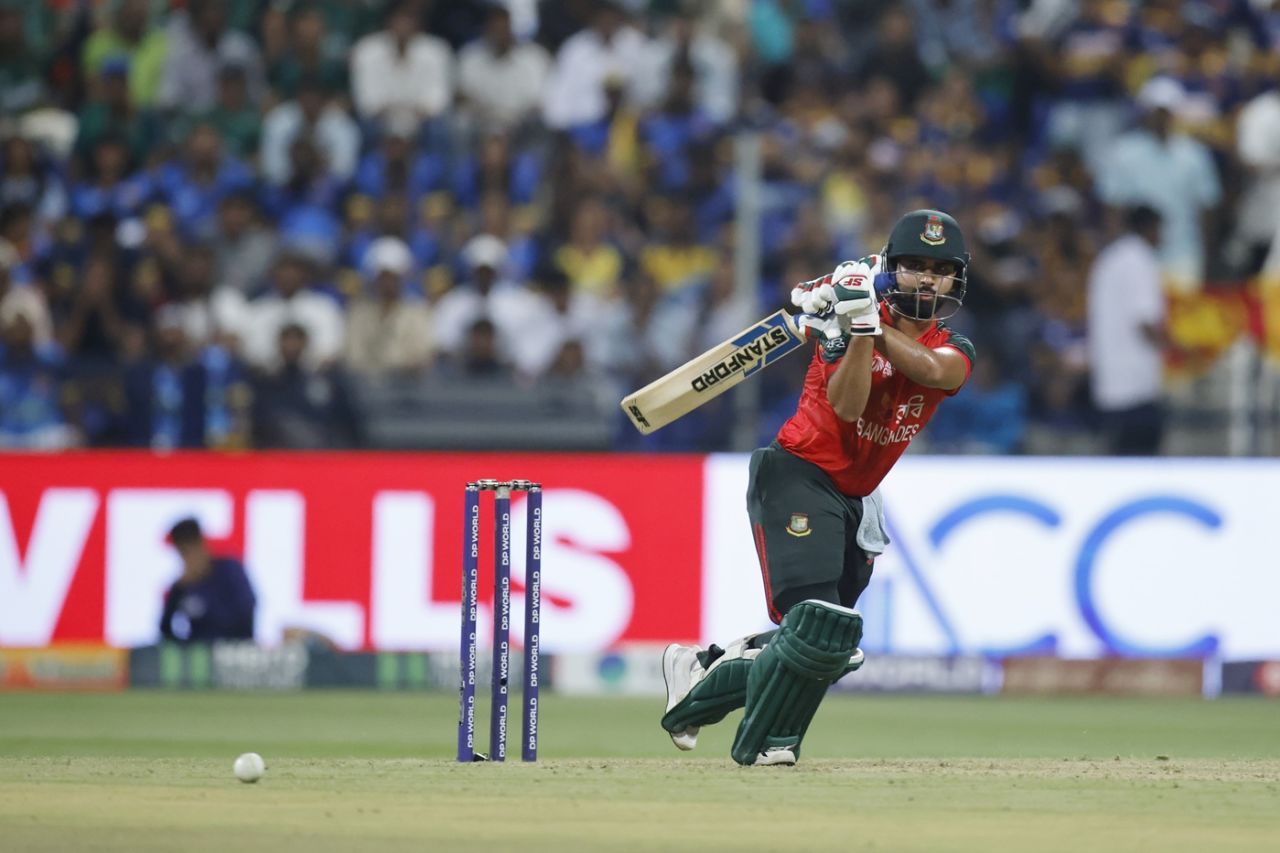 Jaker Ali and Shamim Hossain gave Bangladesh a respectable total ...