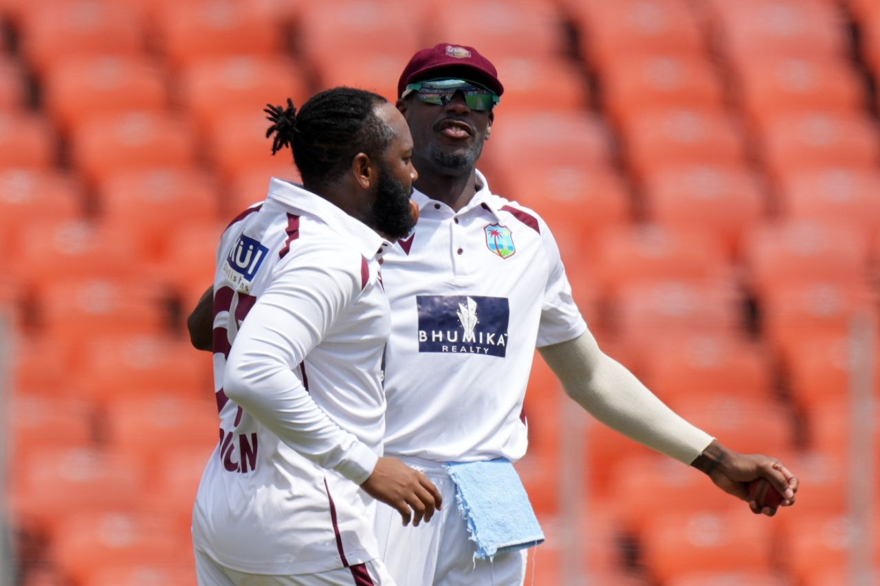 Jomel Warrican struck in the first over after lunch | ESPNcricinfo.com