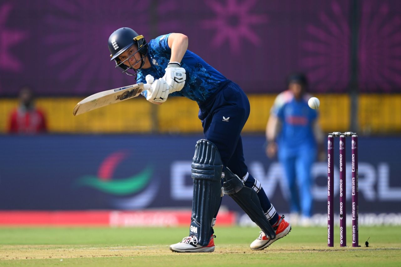 Sandhya Agarwal was invited to ring the bell before the game ...