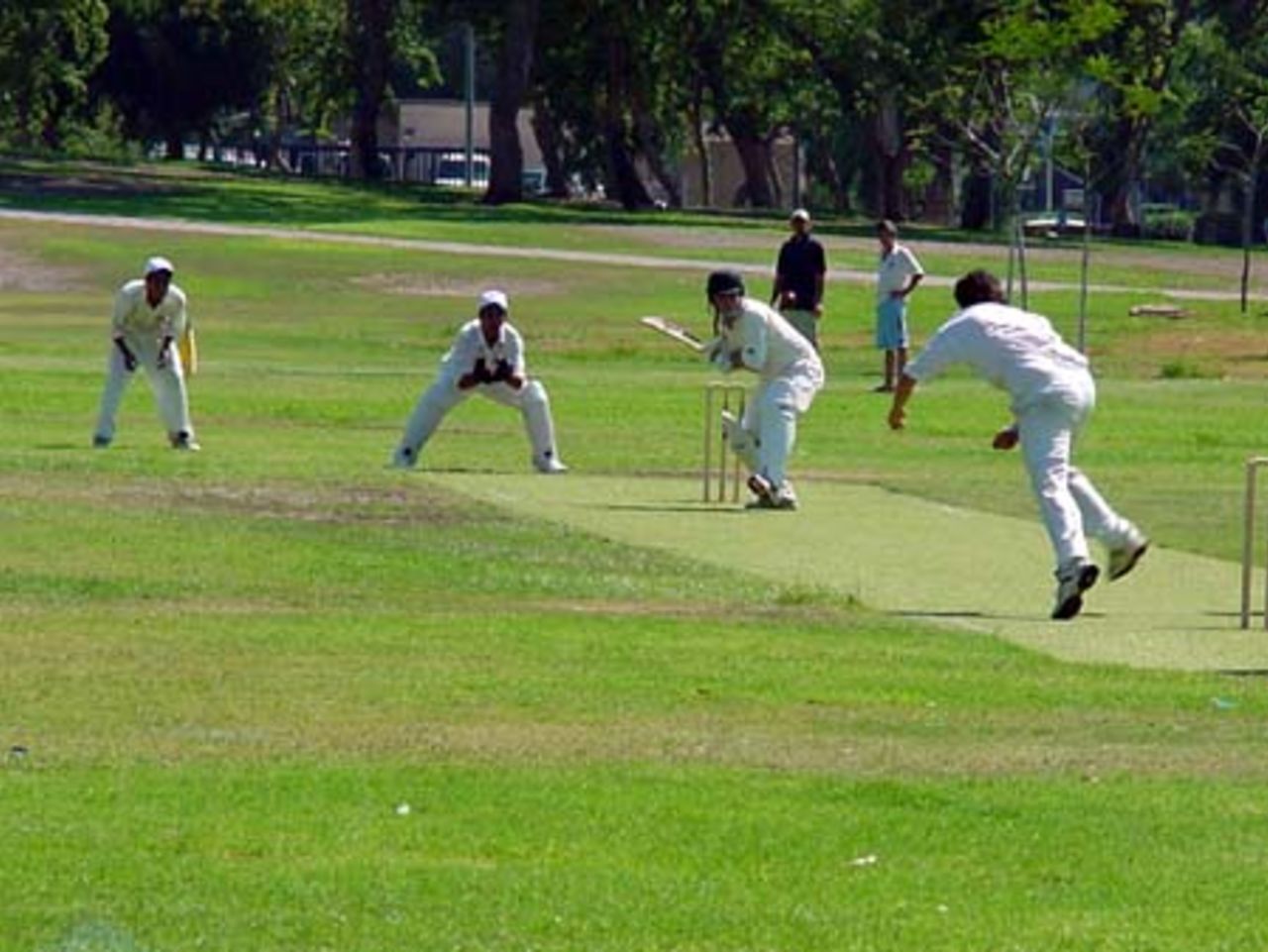 Action from the Israel South Africa junior match | ESPNcricinfo.com