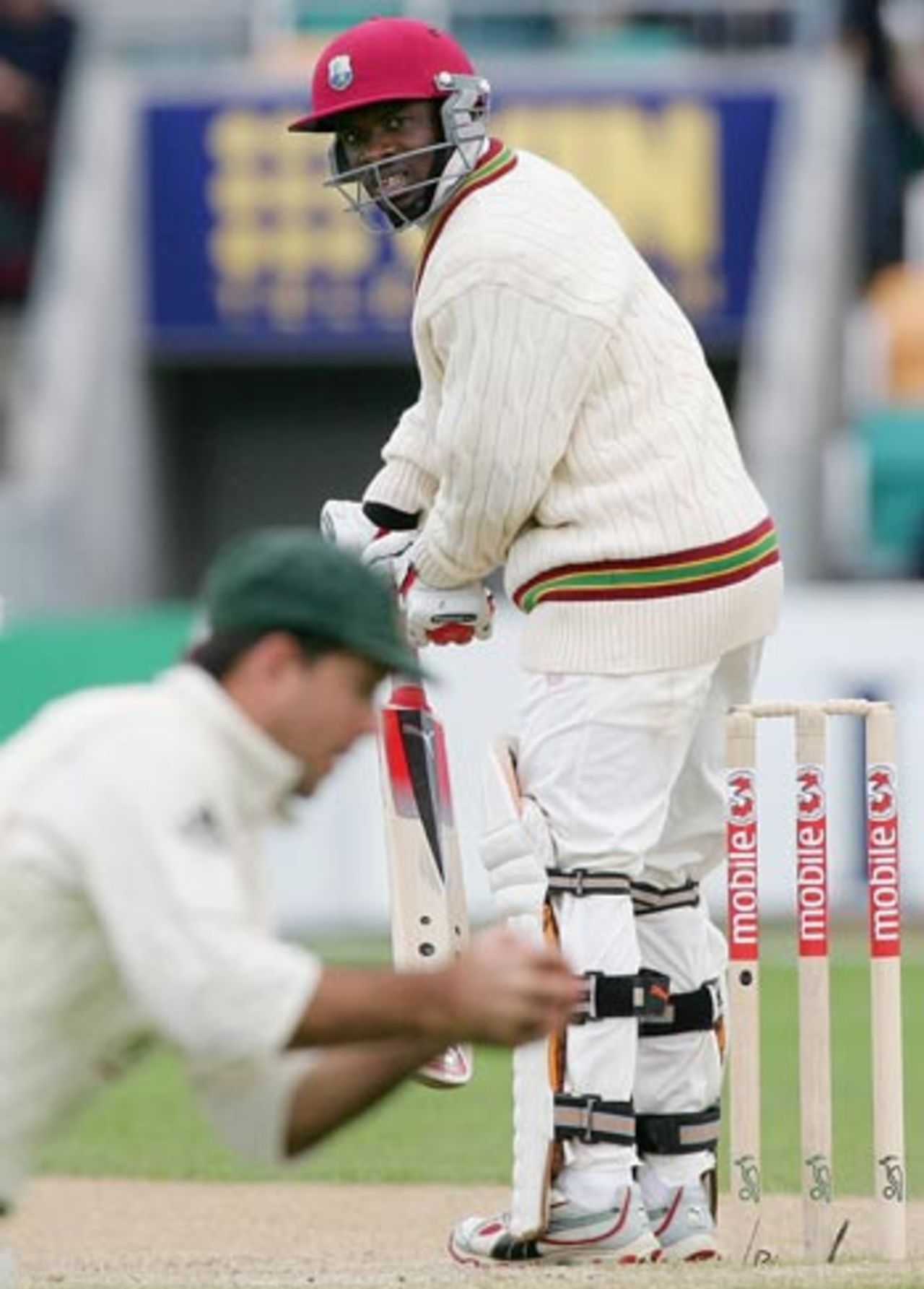 Devon Smith watches as Ricky Ponting snaffles a catch | ESPNcricinfo.com