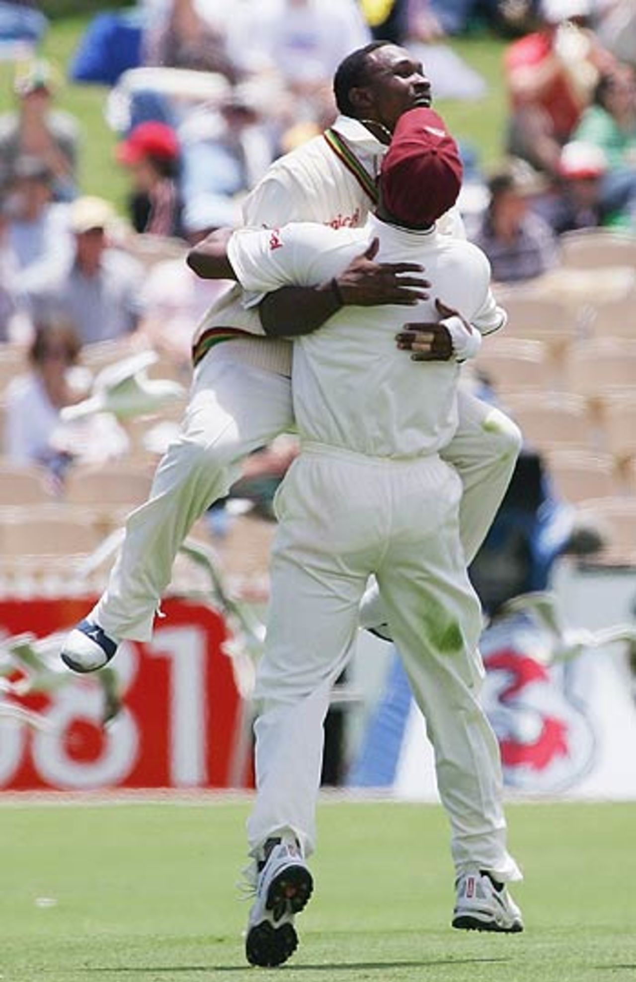On a roll: Dwayne Bravo leads the celebrations | ESPNcricinfo.com