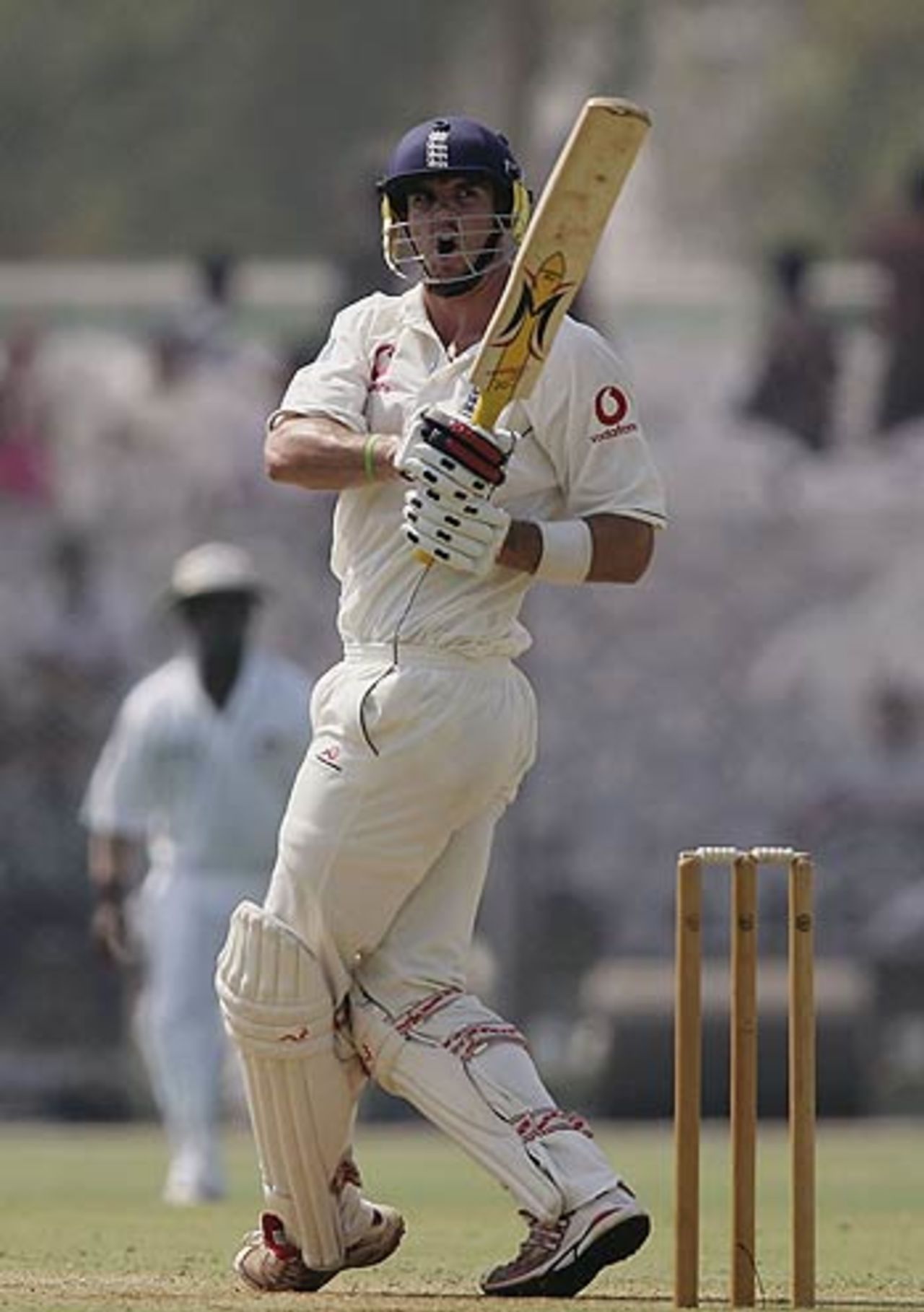 Kevin Pietersen pulls during his 47 before retiring hurt | ESPNcricinfo.com