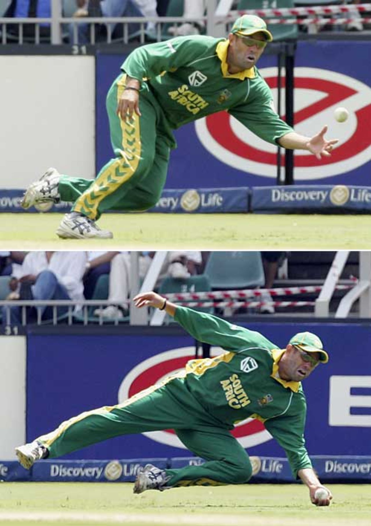 Andrew Hall takes a breathtaking catch to dismiss Adam Gilchrist ...